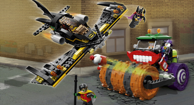 REVIEW LEGO 76013 Batman - The Joker Steam Roller - HelloBricks