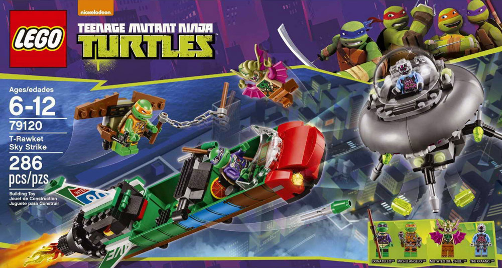 REVIEW LEGO 79120 TMNT - L’attaque aérienne en T-Rawket - HelloBricks
