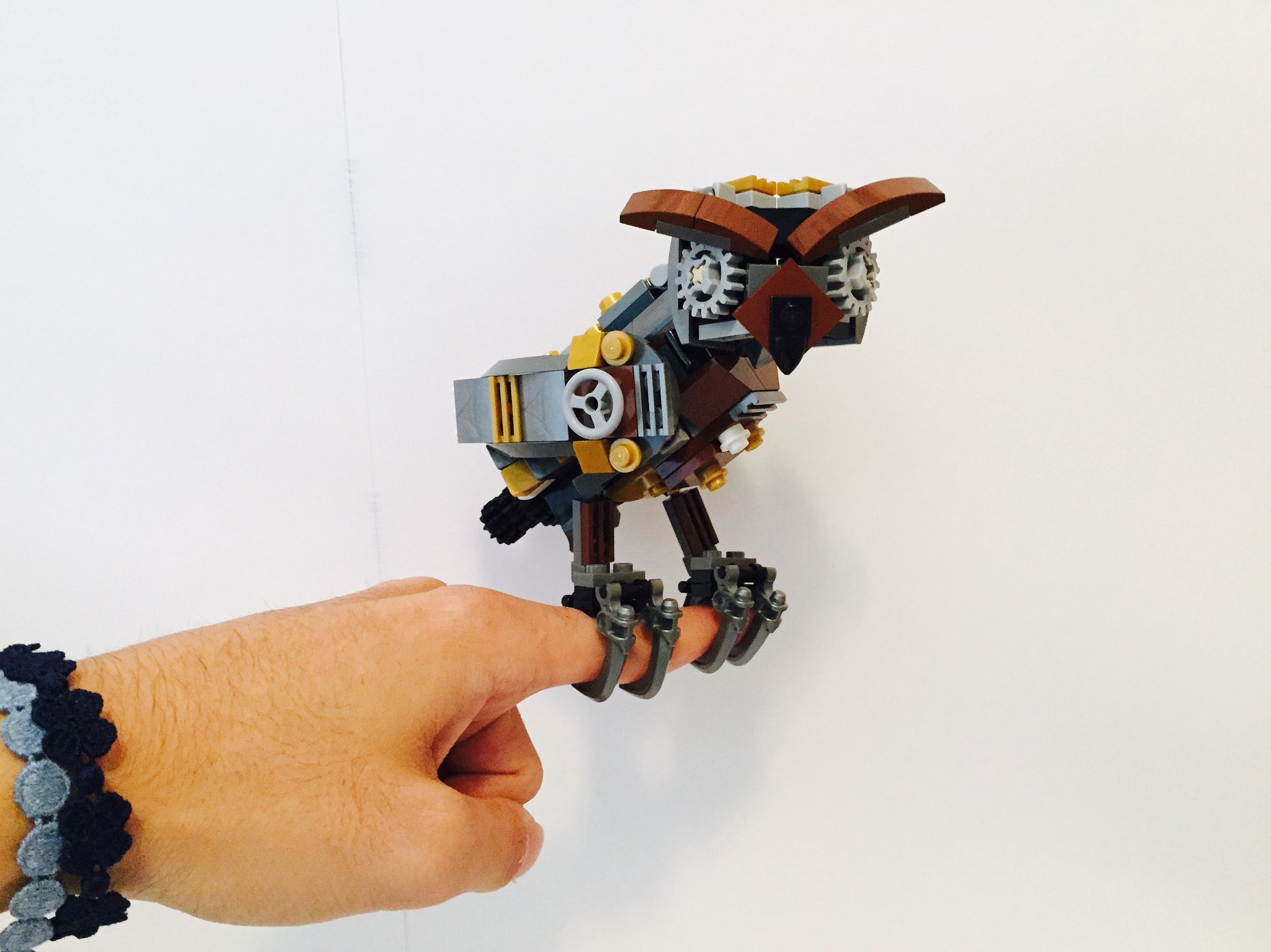 Hibou steampunk - HelloBricks