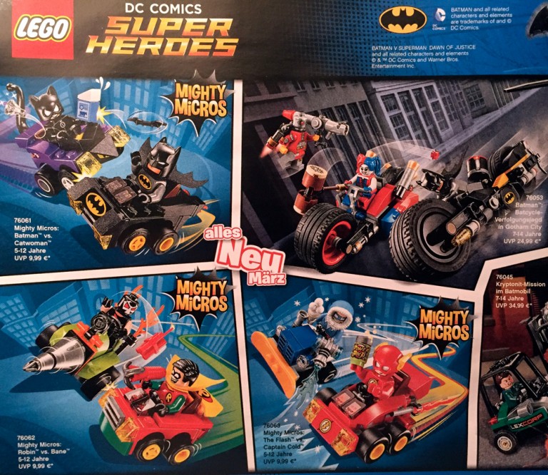 LEGO Mighty Micros : les visuels officiels des sets - HelloBricks