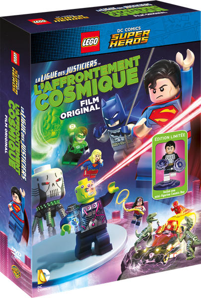 Cosmic Boy : le DVD LEGO Justice League Cosmic Clash en précommande sur ...