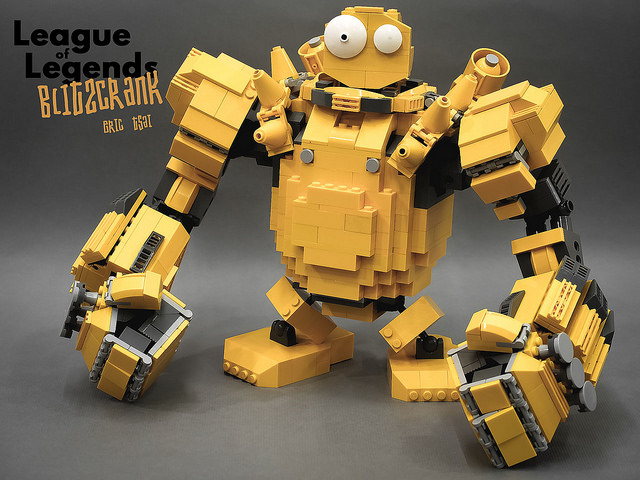 LEGO League of Legends : Blitzcrank - HelloBricks