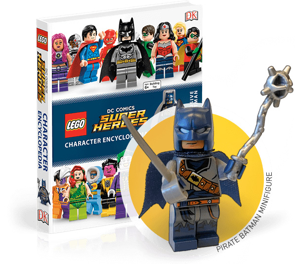 Pirate Batman avec l'encyclopédie LEGO DC Comics - HelloBricks