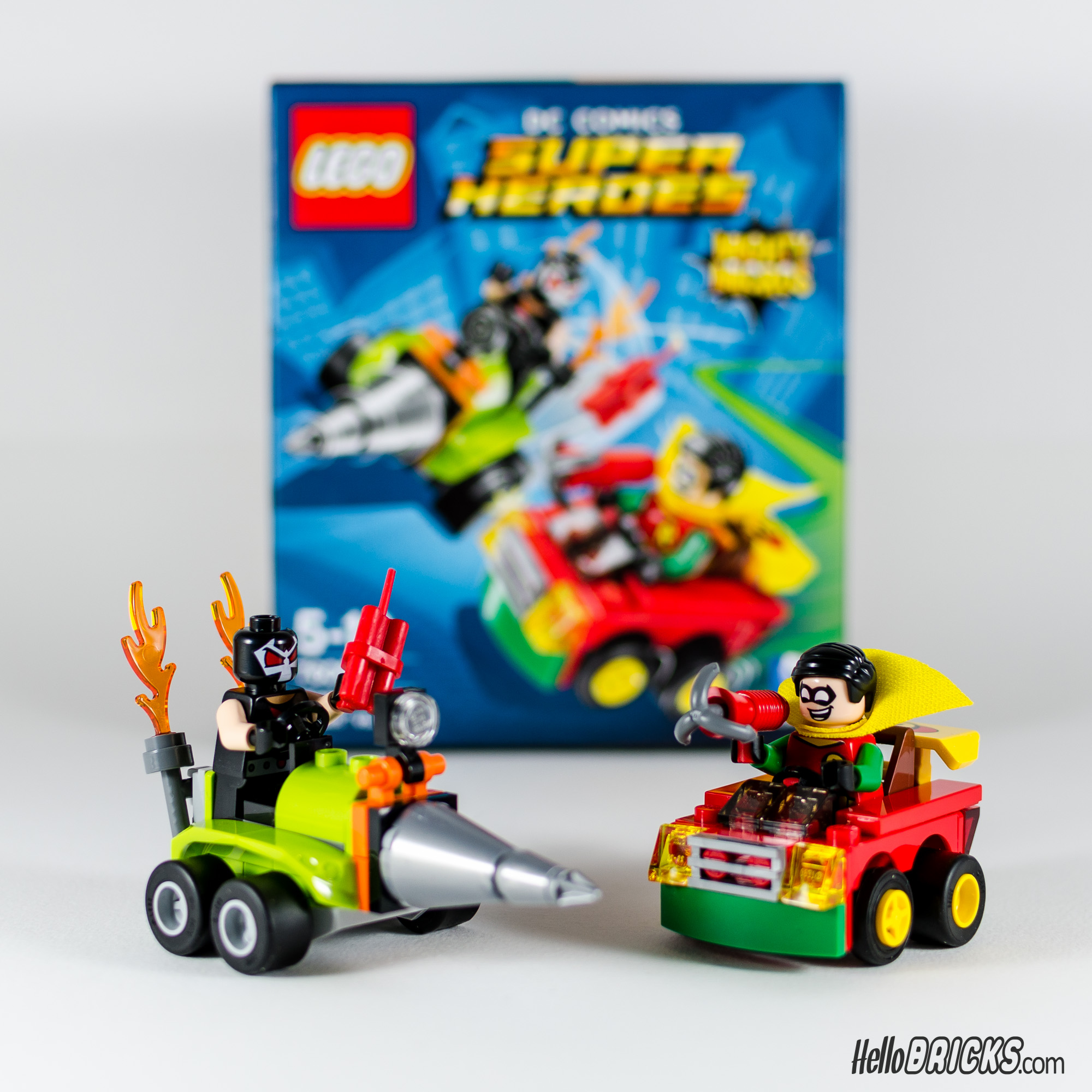 REVIEW LEGO 76062 Mighty Micros Robin vs Bane - HelloBricks