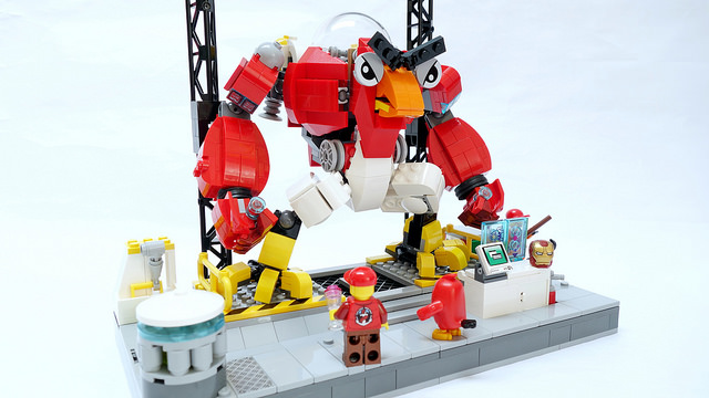 Robot LEGO Angry Birds : fini de rigoler ! - HelloBricks