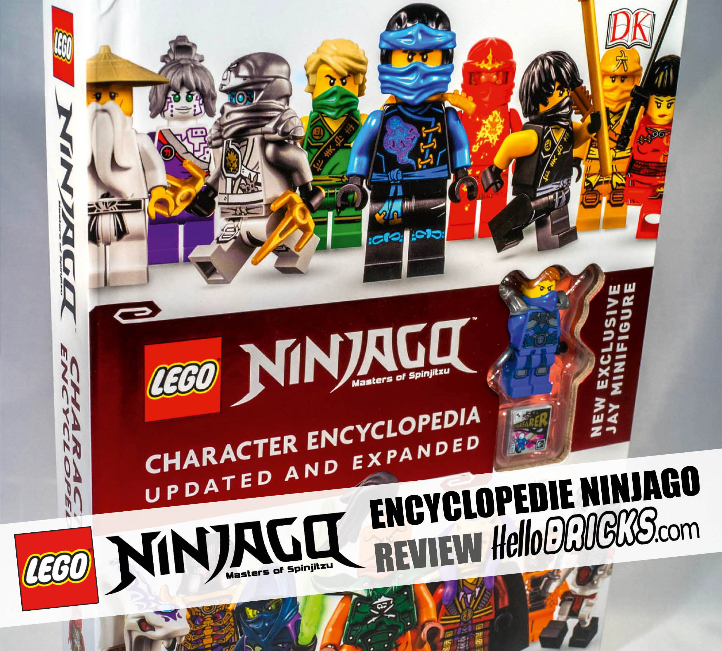 REVIEW LEGO - Stone Armor Jay - Bonus de l'encyclopédie Ninjago 2016 ...