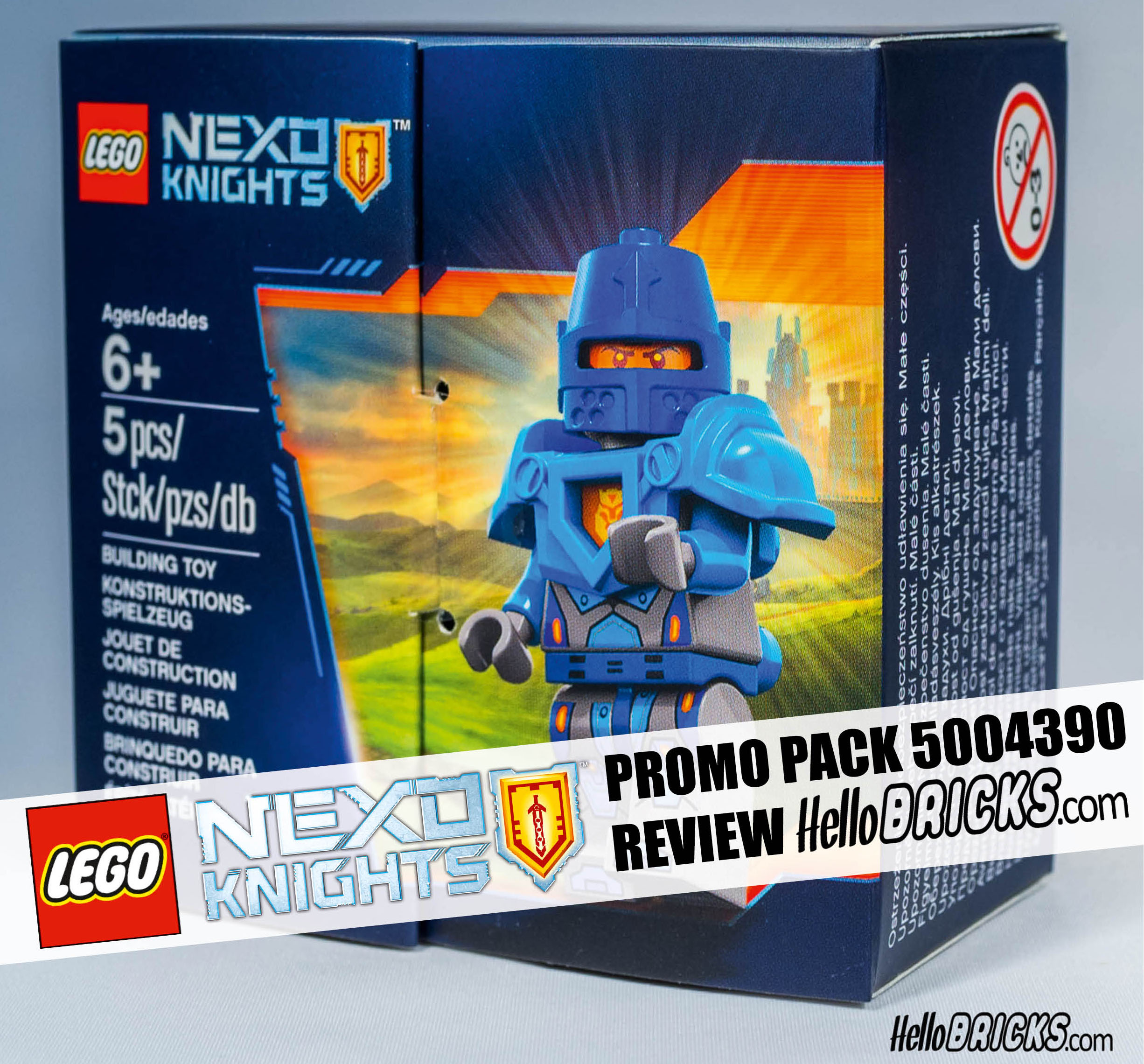 REVIEW LEGO 5004390 - Nexo Knights Promo Pack - HelloBricks