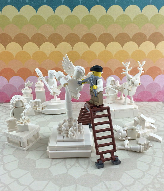 Le sculpteur - HelloBricks