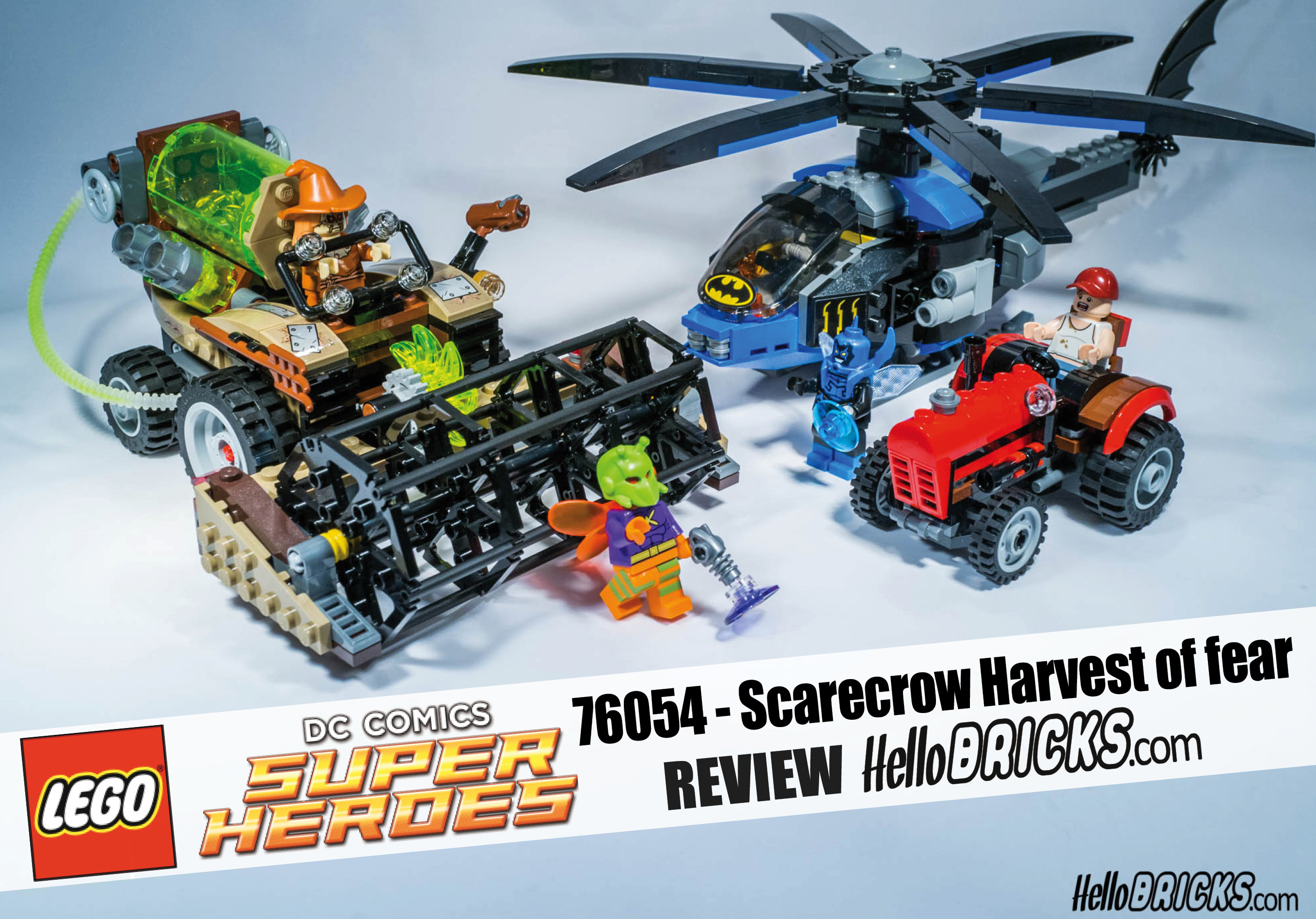 REVIEW LEGO 76054 - Batman - La récolte de peur de l'Épouvantail ...