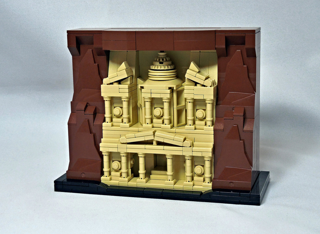 Micro Petra, Jordanie - HelloBricks