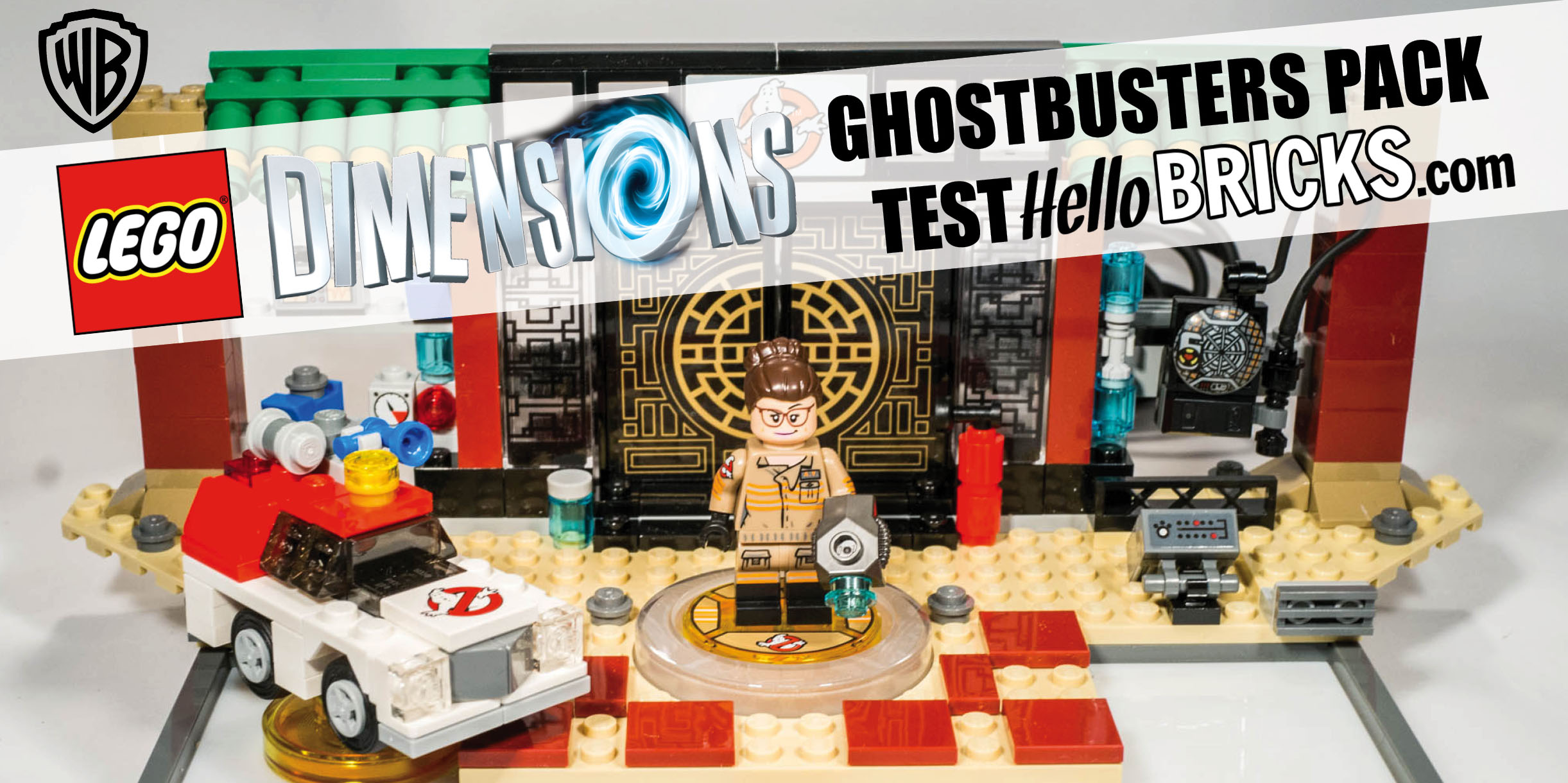 REVIEW LEGO Dimensions 71242 Ghostbusters 2016 Movie - HelloBricks
