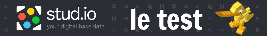 Stud.io par Bricklink maintenant en beta publique - HelloBricks
