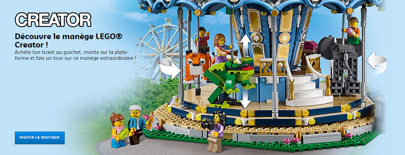 LEGO Creator Expert 10257 Carousel disponible en avant-première LEGO ...