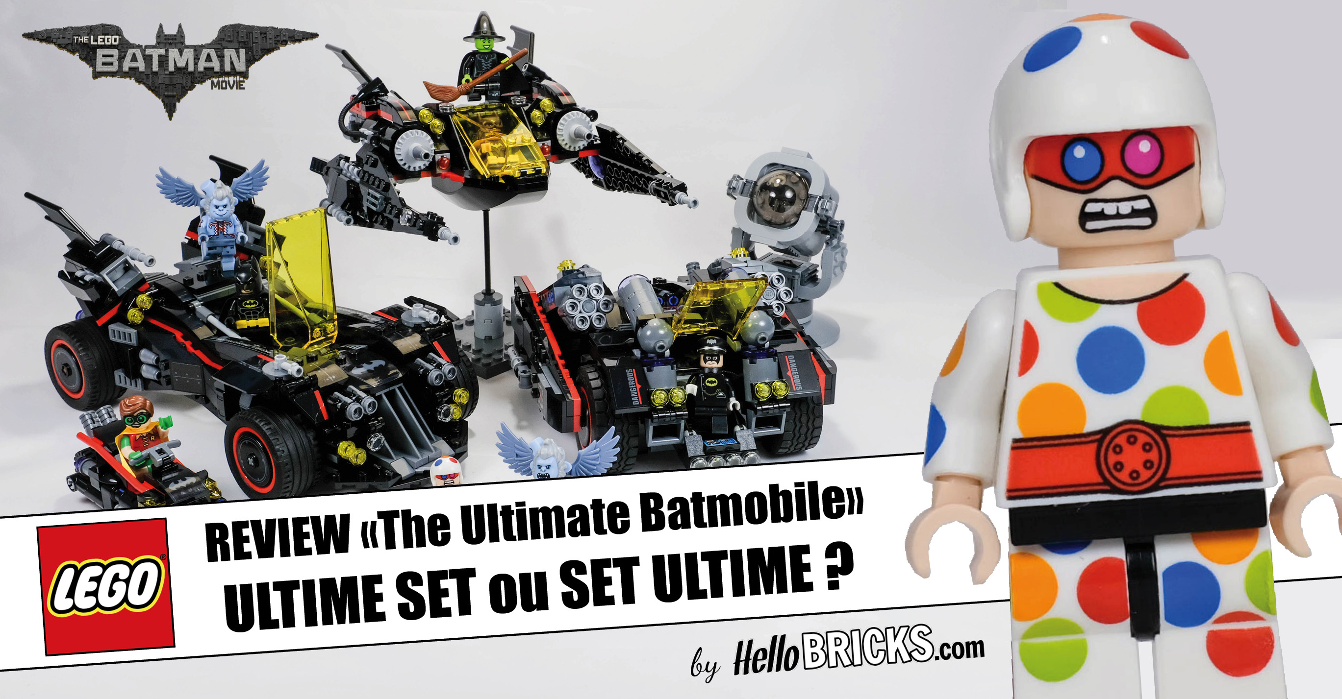 REVIEW LEGO 70917 The LEGO Batman Movie : La Batmobile ultime ...