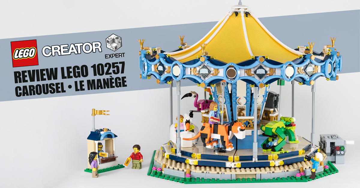 REVIEW LEGO Creator Expert 10257 Carousel : un remake réussi ...