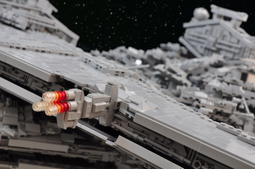 Star Wars Rogue One : le crash des Star Destroyers - HelloBricks