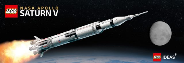 LEGO Ideas 21309 Saturn V : la fusée est de retour en LEGO Store ...