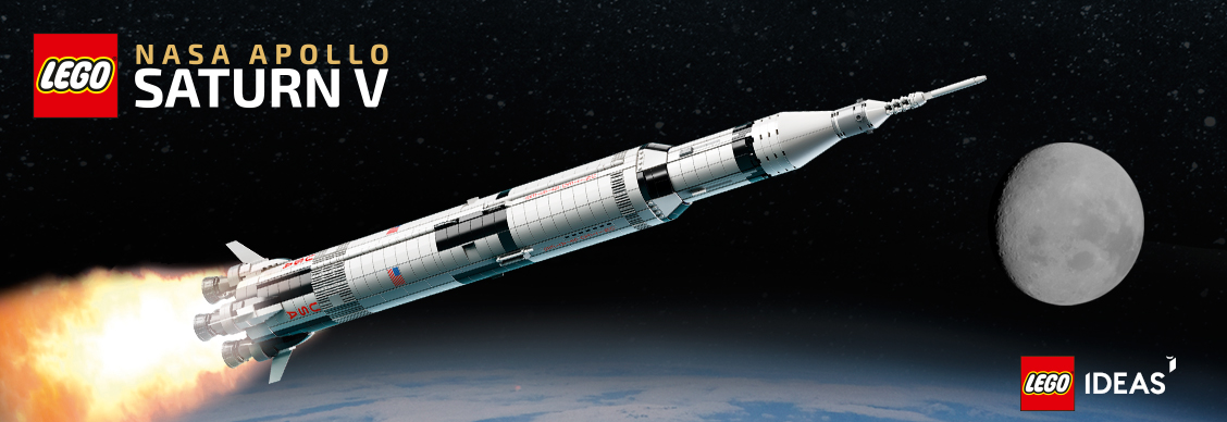 Chez LEGO : la réédition LEGO Ideas 92176 NASA Apollo Saturn V est ...