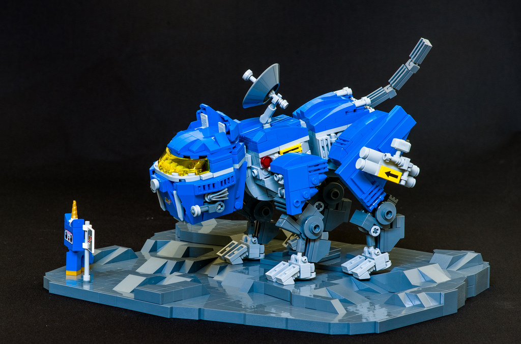 NCS Saberkitty : le vaisseau/robot parfait pour Unikitty - HelloBricks
