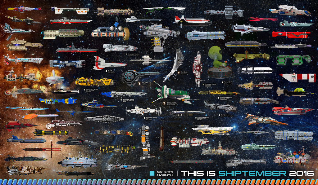 SHIPtember 2016 : le récap géant - HelloBricks