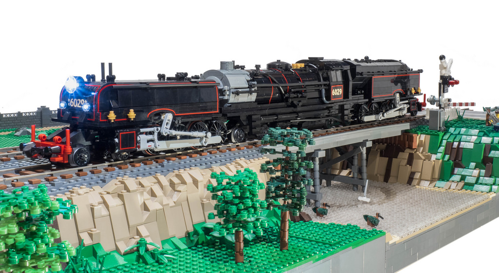 Locomotive NSW AD60 Class Garratt - HelloBricks