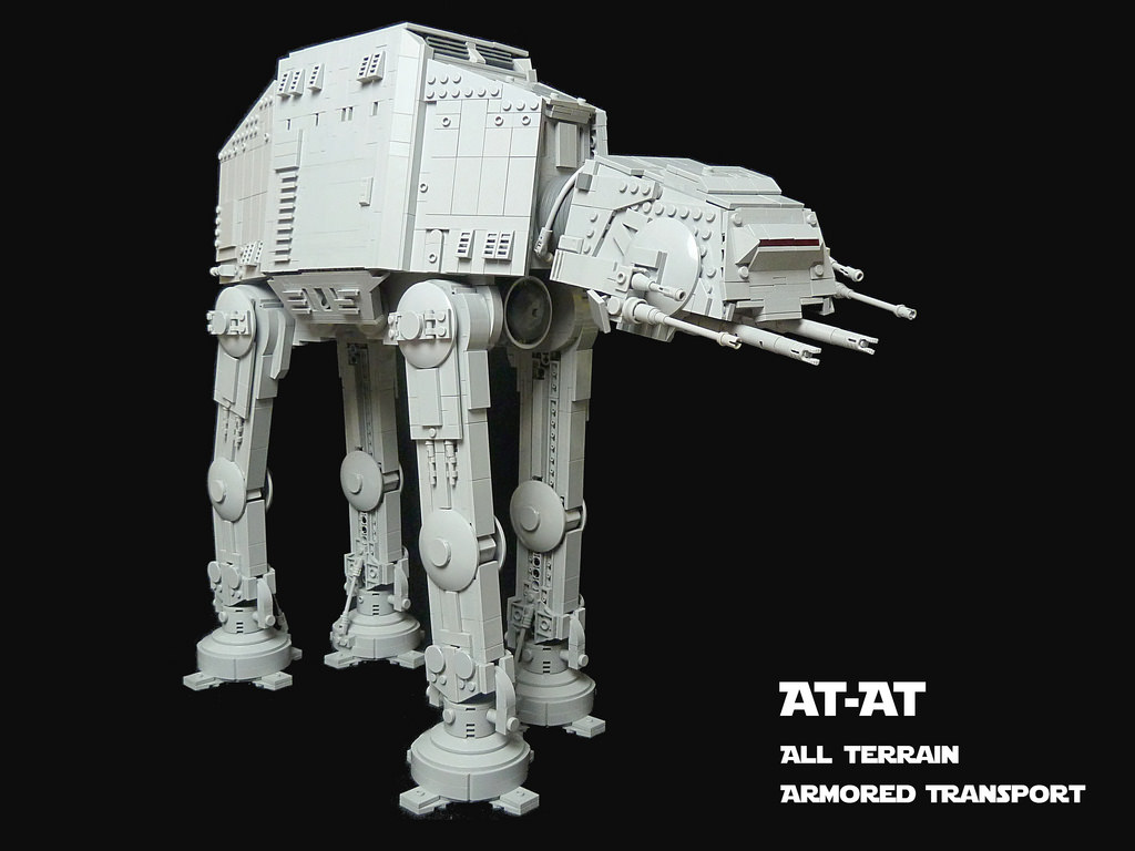 All Terrain Armored Transport (AT-AT) - HelloBricks