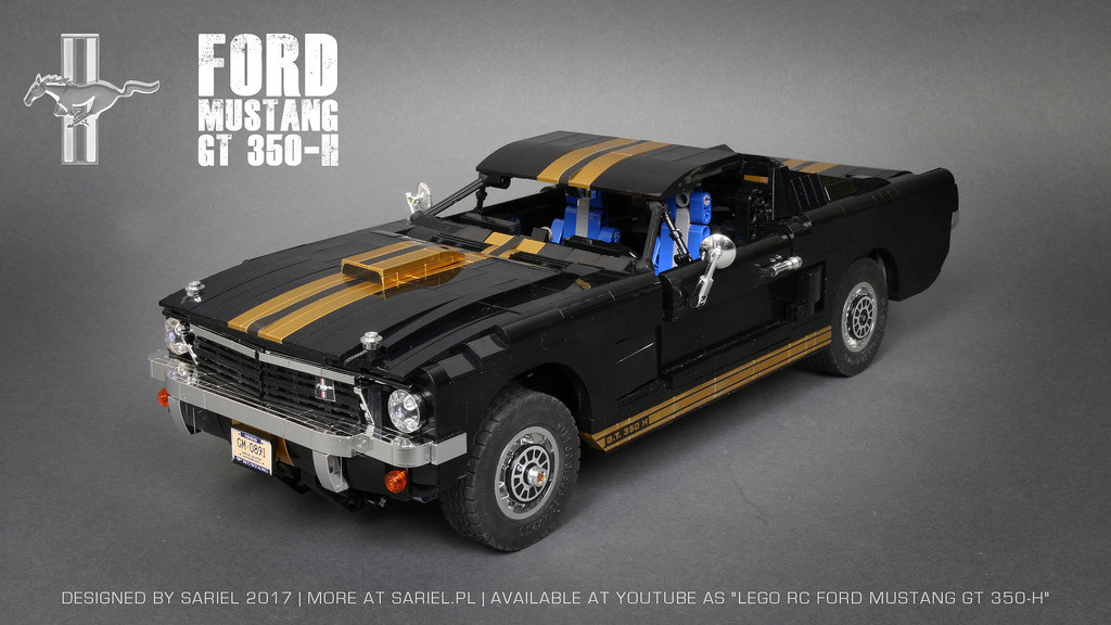 Ford Mustang GT 350-H - HelloBricks