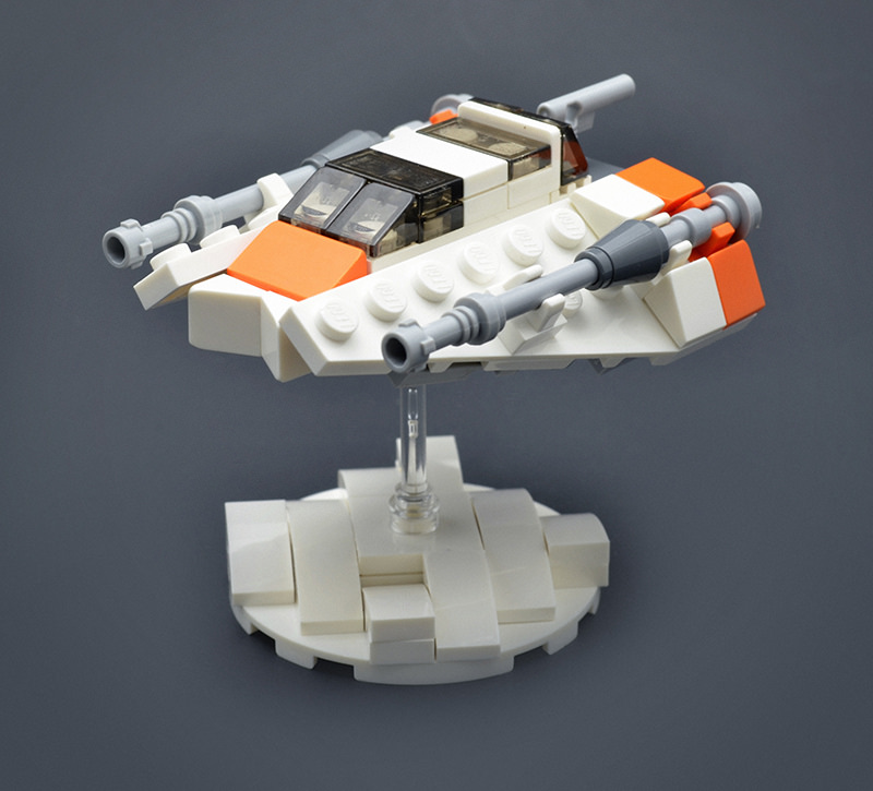 Micro Star Wars Snowspeeder - HelloBricks