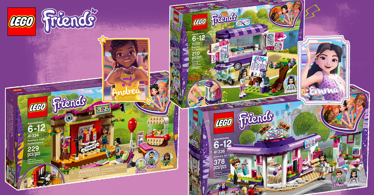 REVIEW LEGO Friends 2018, partie 3 : Arts et spectacles - HelloBricks