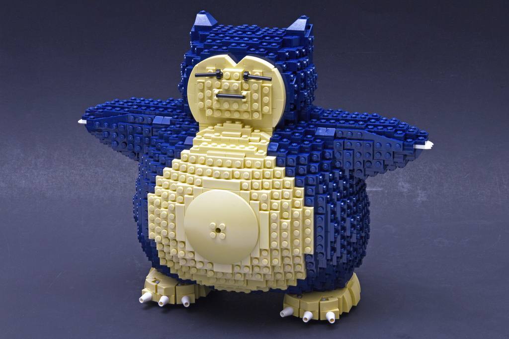 Ronflex le Pokémon - HelloBricks