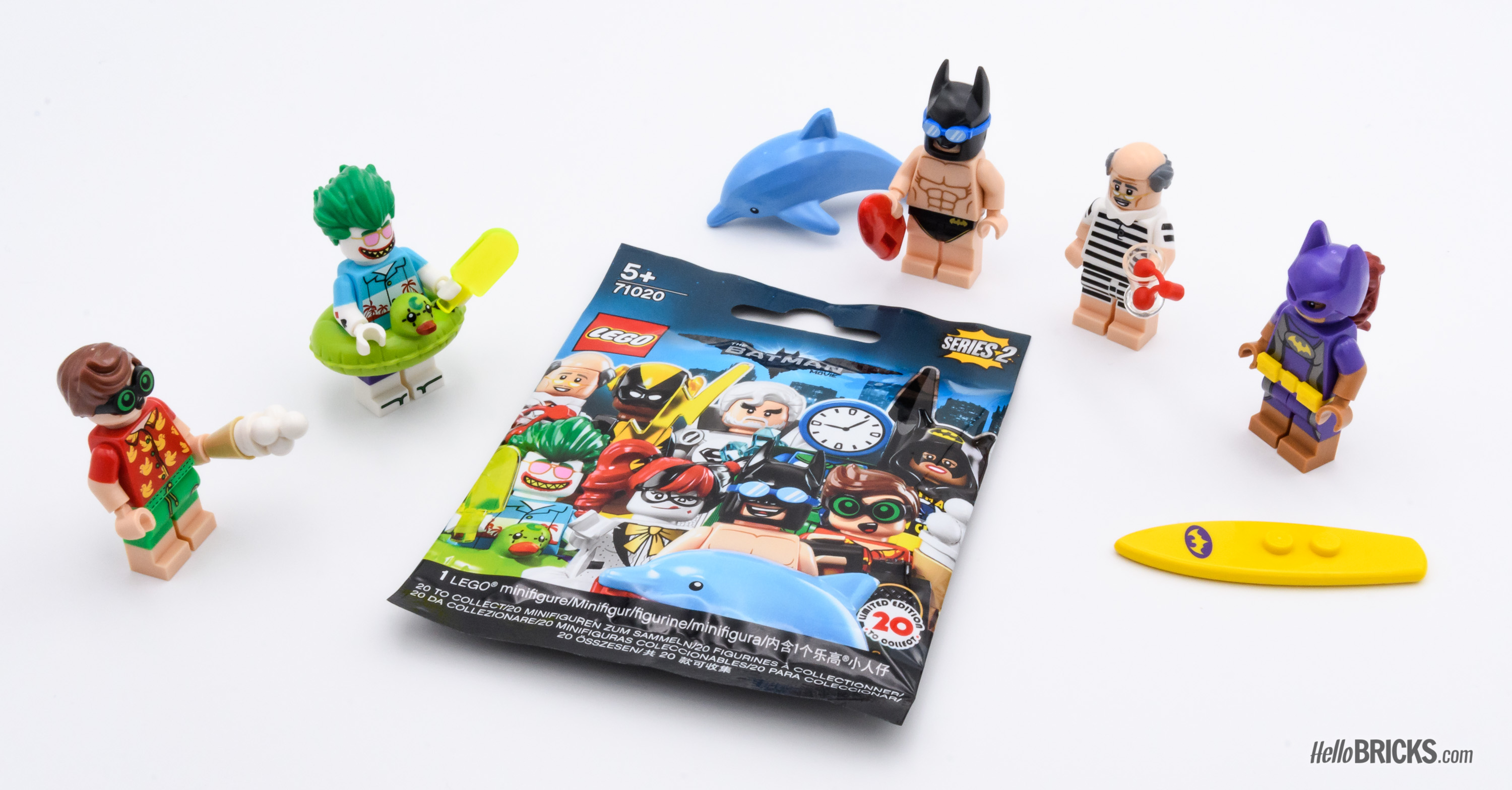 REVIEW LEGO 71020 Minifigs à collectionner The LEGO Batman Movie Series ...