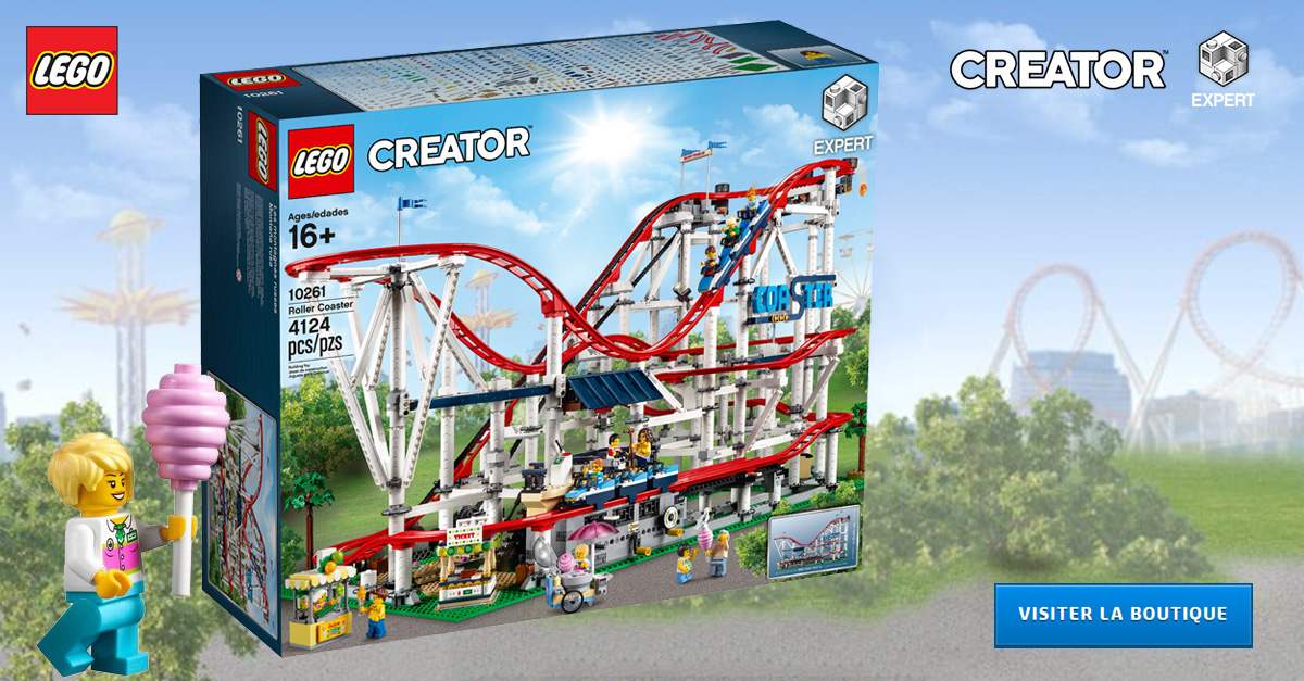 LEGO Creator Expert 10261 Roller Coaster disponible dès maintenant en ...