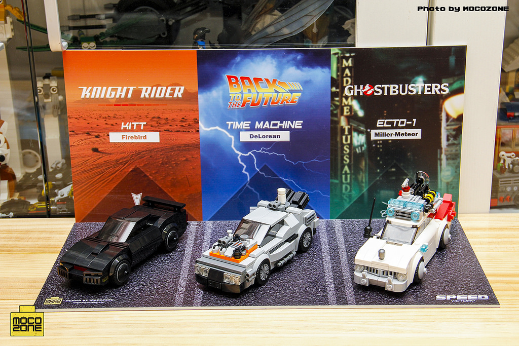 KITT, DeLorean et Ecto-1 au format Speed Champions - HelloBricks
