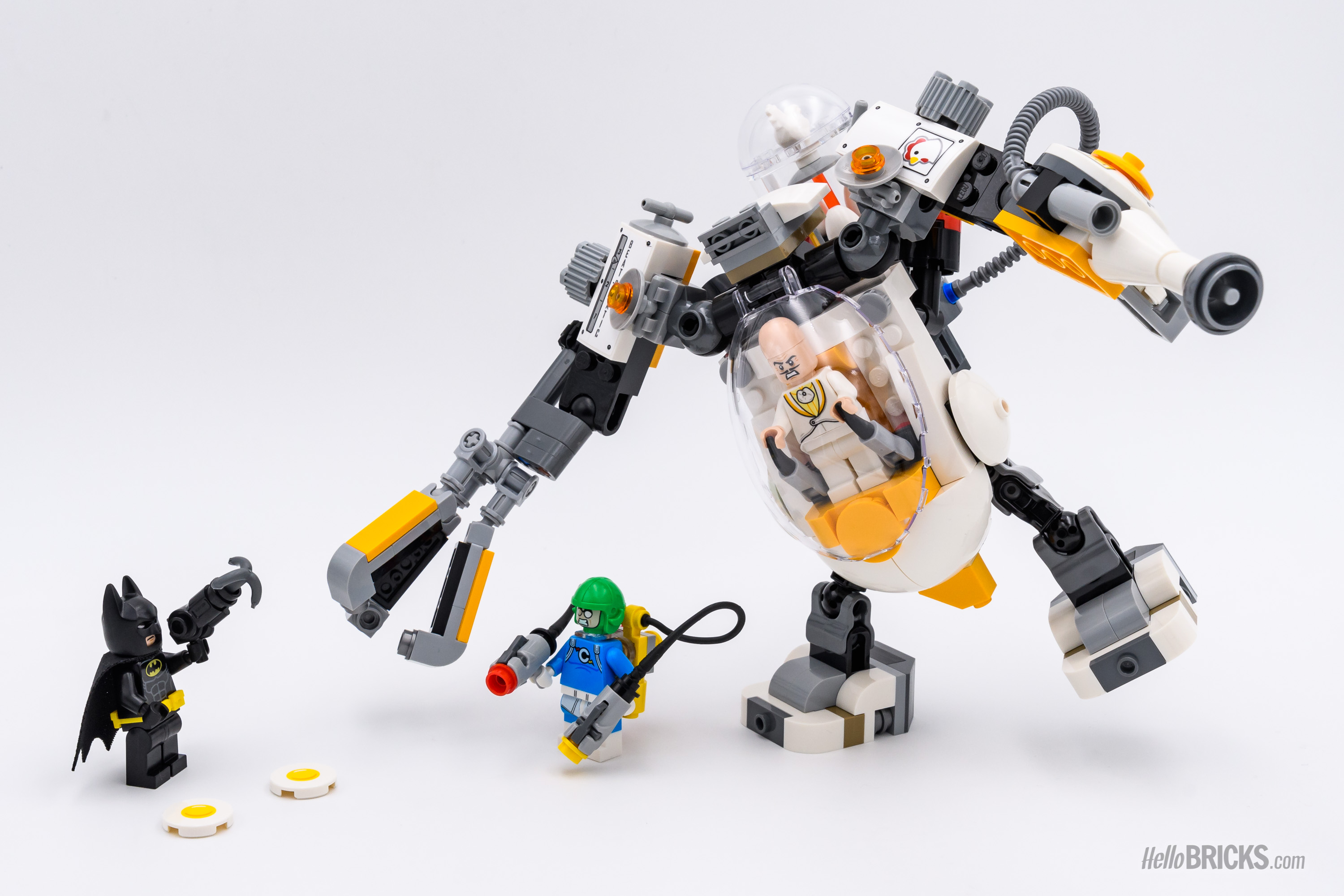 REVIEW LEGO 70920 Egghead Mech Nourriture Fight : aussi délirant que ...