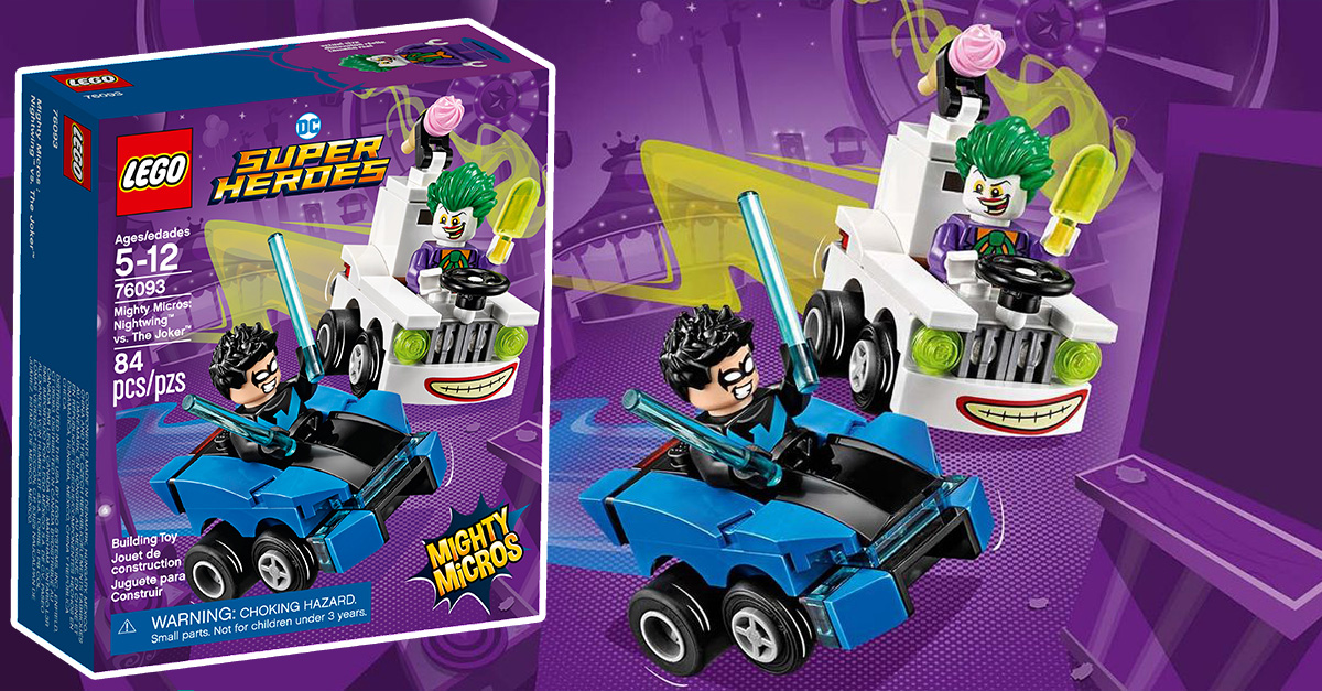 REVIEW LEGO 76093 DC Comics Mighty Micros : Nightwing vs The Joker ...