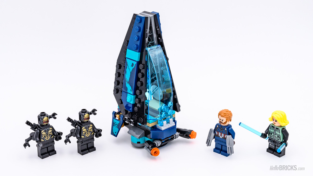 REVIEW LEGO Marvel 76101 Outrider Dropship Attack - HelloBricks