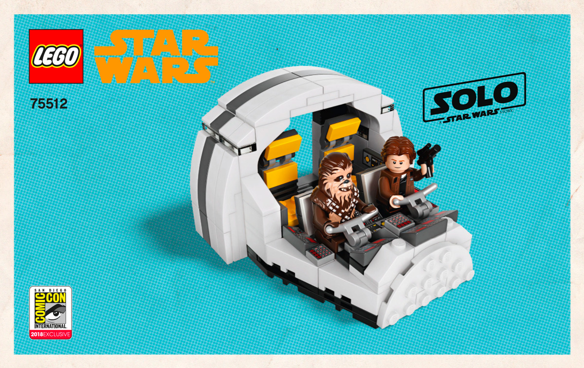 Sets exclusifs LEGO SDCC 2018 : les instructions sont disponibles ...
