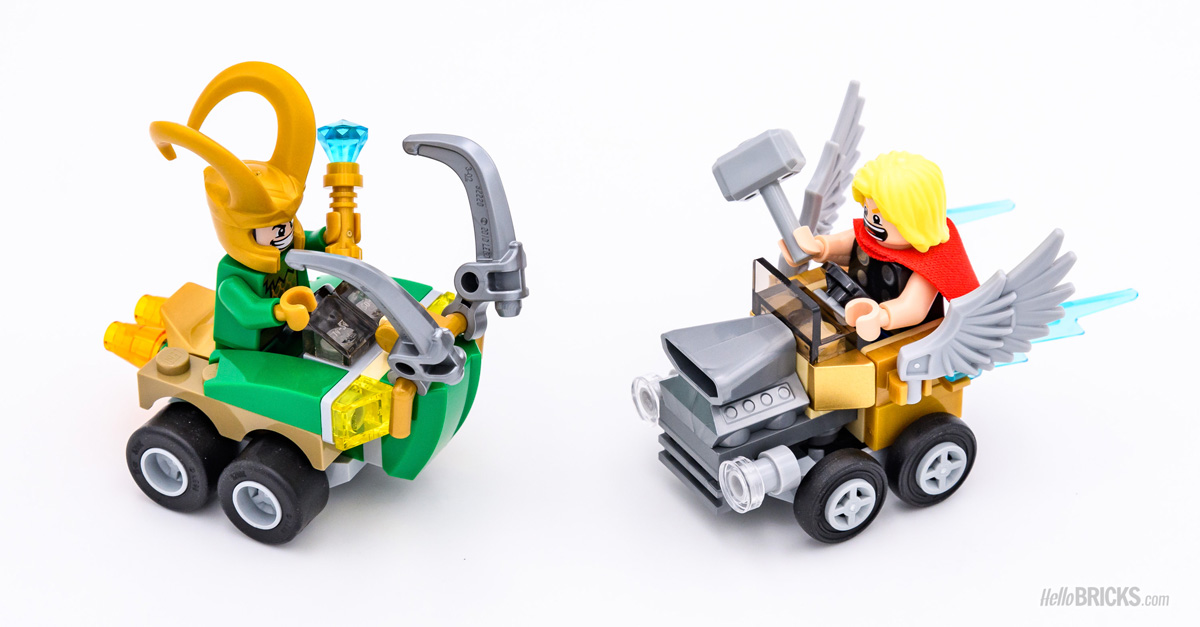 REVIEW LEGO 76091 Marvel Mighty Micros : Thor vs Loki - HelloBricks