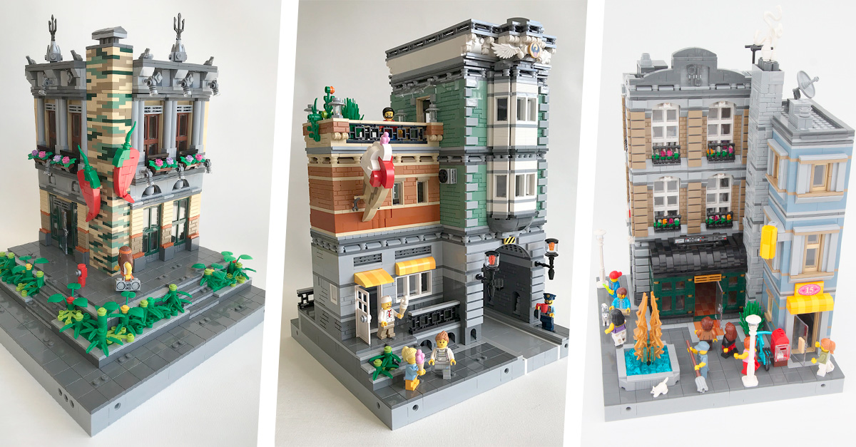 Quelques créations Modular avec des idées intéressantes - HelloBricks