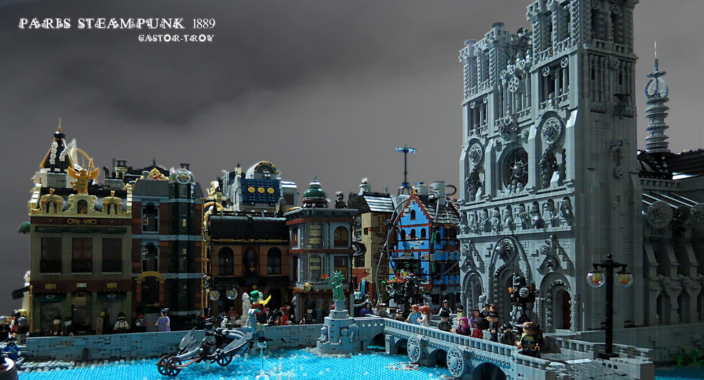 Paris steampunk 1889 v2 - HelloBricks