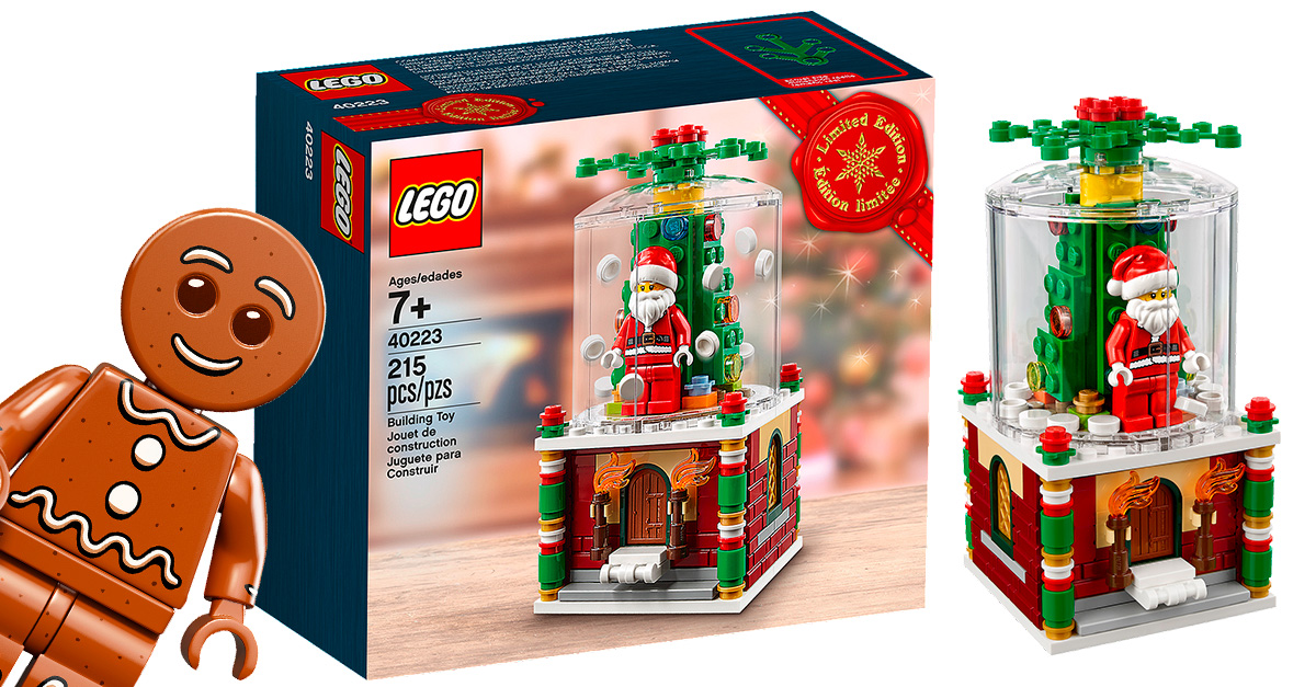 LEGO 40223 Snowglobe (et le Gingerbread Man) de retour sur le Shop LEGO ...