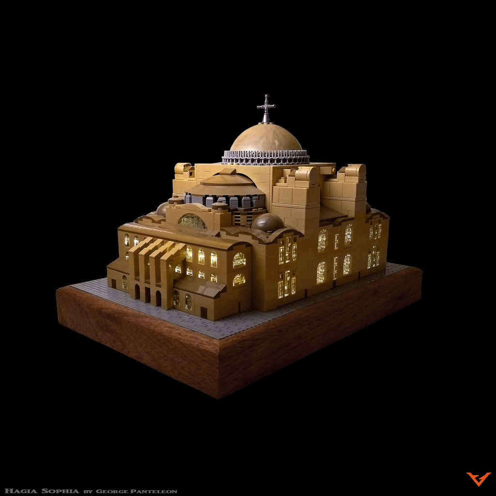 Basilique Sainte-Sophie, Constantinople - HelloBricks