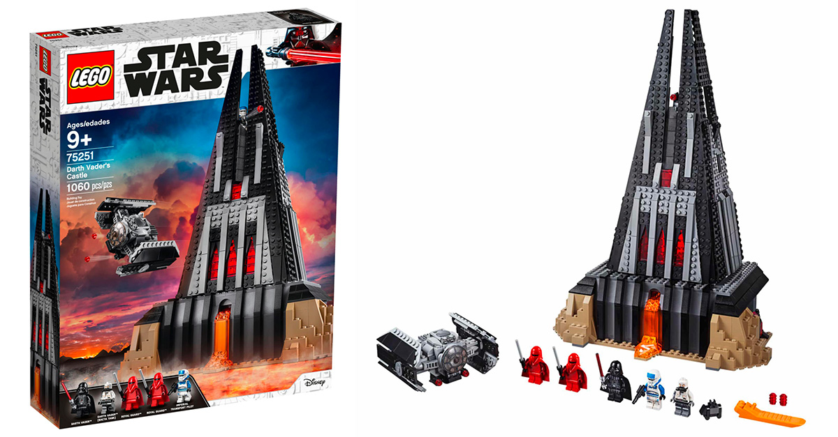 Nouveauté LEGO Star Wars 75251 Darth Vader’s Castle : les visuels ...