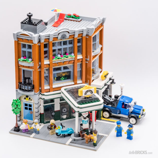 REVIEW LEGO 10264 Corner Garage : le Modular 2019 - HelloBricks