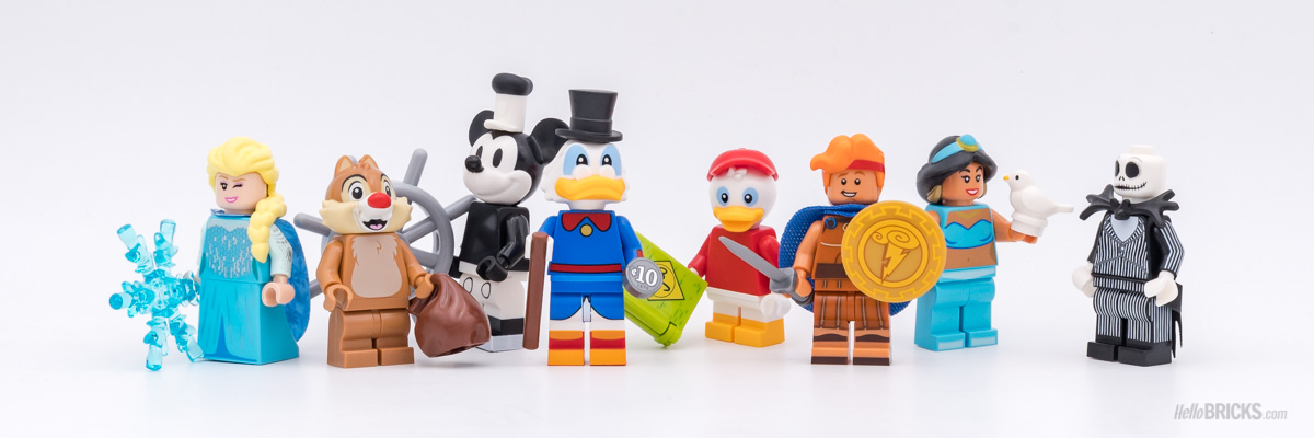 REVIEW LEGO 71024 Disney Collectible Minifigures Series 2 - HelloBricks