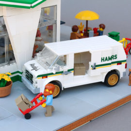Andy's Hamburger Stand - HelloBricks