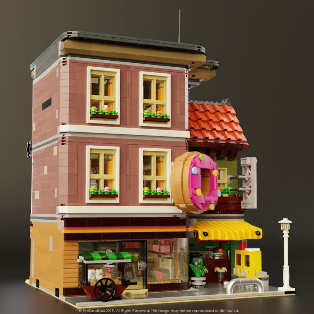 Modular Donut Shop - HelloBricks