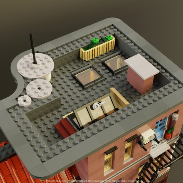 Modular Donut Shop - HelloBricks
