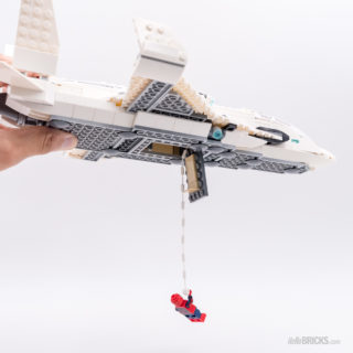 REVIEW LEGO 76130 Stark Jet and the Drone Attack (Spider-Man Far From ...