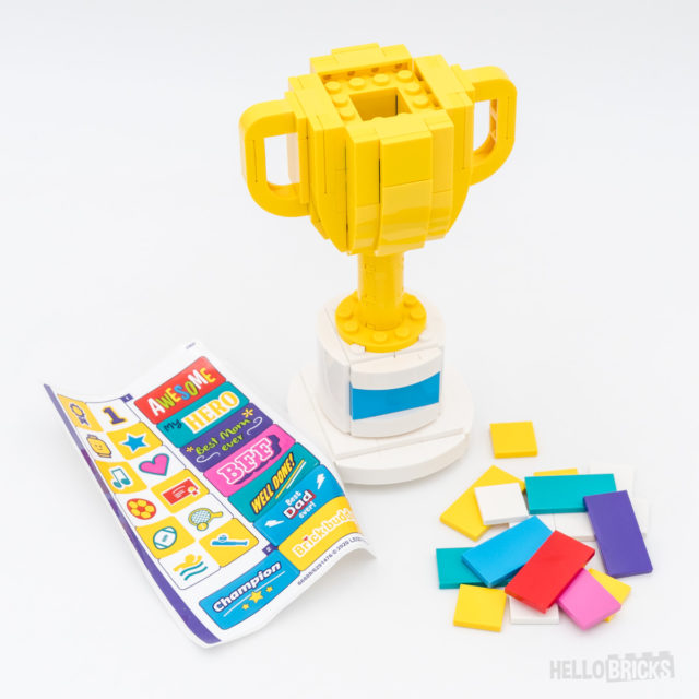 REVIEW LEGO 40385 Trophy - HelloBricks